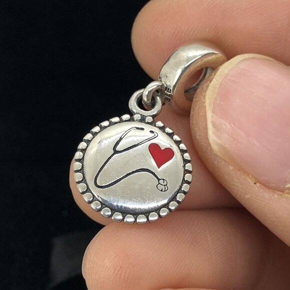 Pandora | Jewelry | Pandora Nurse Stethoscope Exclusive Charm | Poshmark